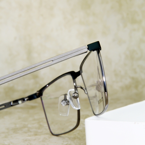 3131 luauxy titanium eyewear flexible hinge glasses frame